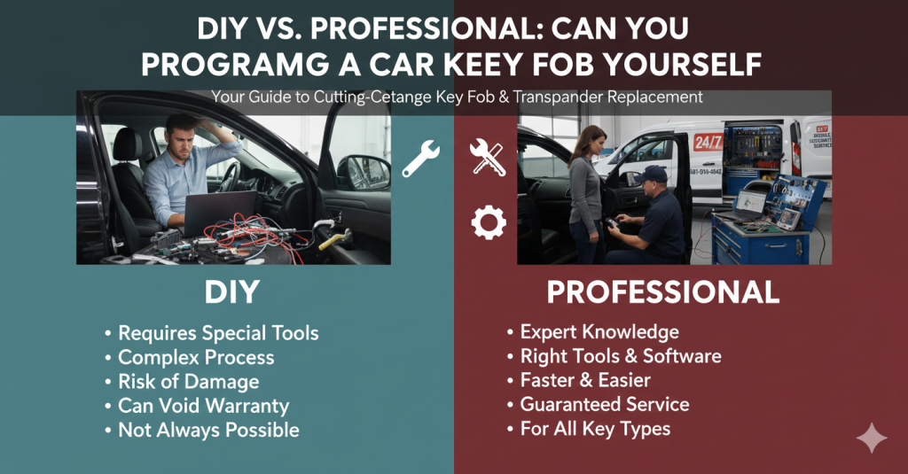 DIY vs. Professional: Can You Program a Car Key Fob Yourself?