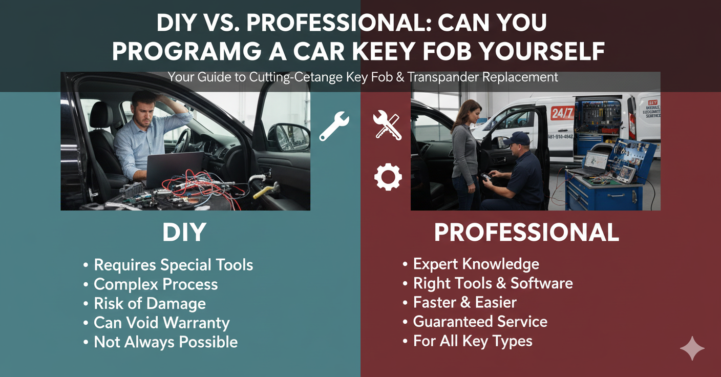 DIY vs. Professional: Can You Program a Car Key Fob Yourself?