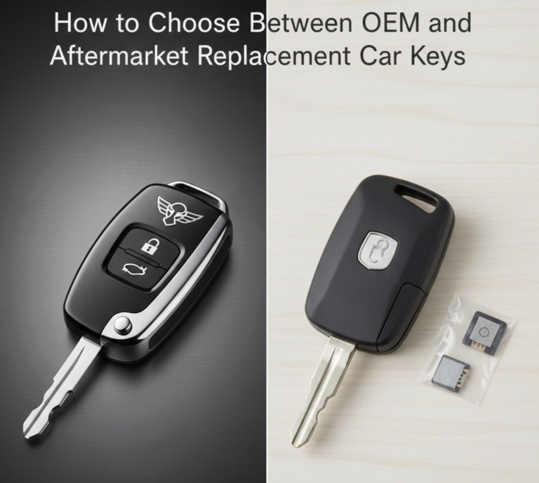 How to Choose Between OEM and Aftermarket Replacement Car Keys